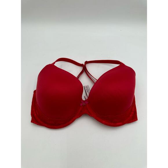 Victoria's Secret | Intimates & Sleepwear | Victorias Secret Red Lace ...